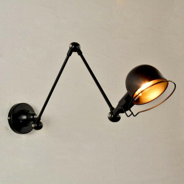 Vett - Nordic Retro Adjustable Joint Long Arm Wall Lamp | bright&plus