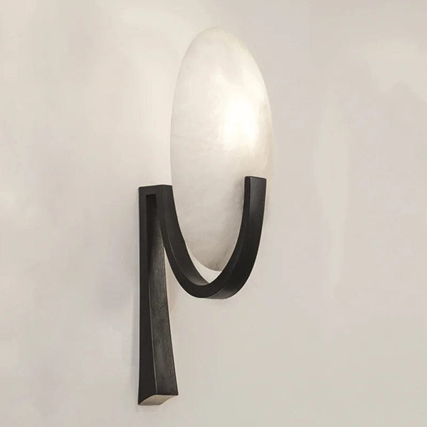 Nebbu - Nordic Luxury Copper Marble Wall Lamp | bright&plus