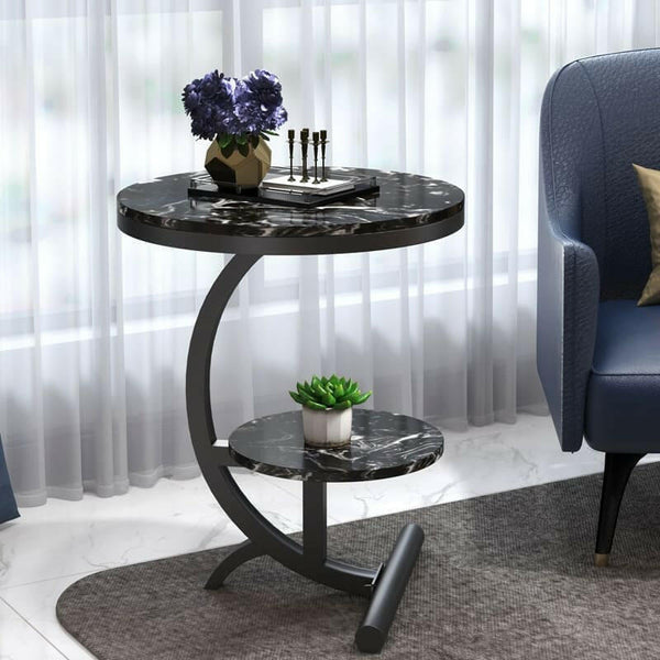 Nisso - Nordica Marble Side Table | bright&plus