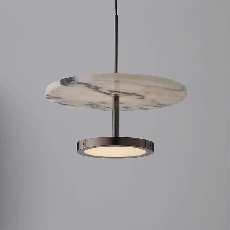 Sander - Round Natural Stone Pendant Light | bright&plus