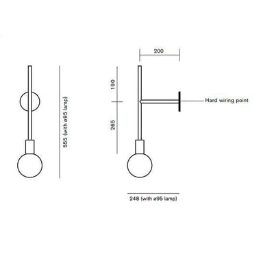 Bokt - Modern Wall Sconces 1 light industrial | bright&plus
