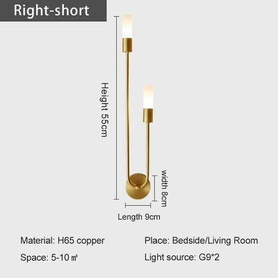 Edi - U Shape Wall Lamp | bright & plus