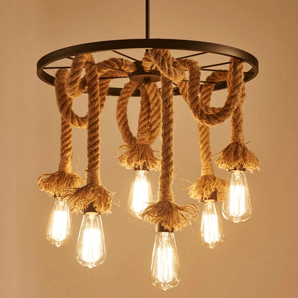 Edison - Rope Pendant Light | bright & plus