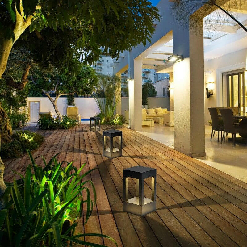 Heike - 6 PCS Garden LED post lamps | bright&plus