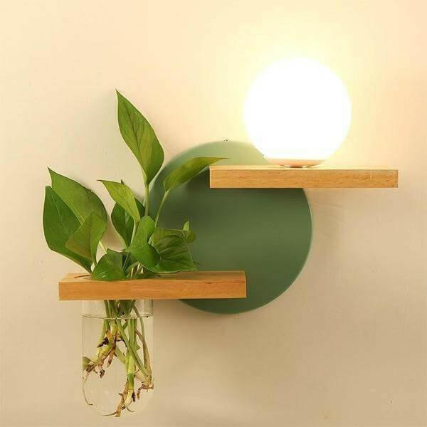 Lyla - LED Lamp Planter & Shelves Combo | bright & plus