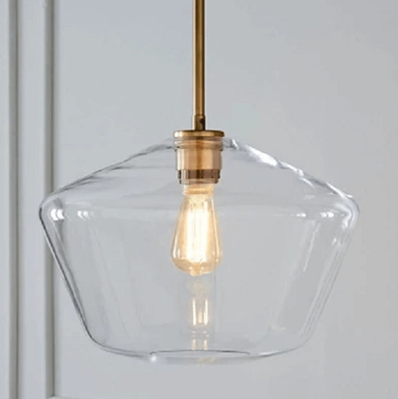 Meriall Hanging Glass Pendant Lamp - Modern Lighting for Home and Office