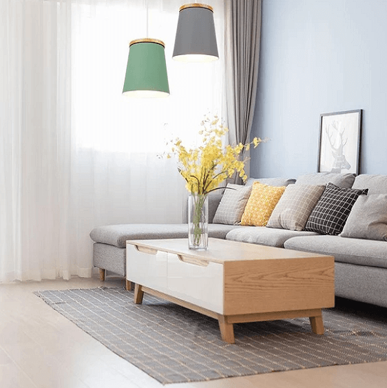 Modern Nordic Drop Down Lamp | bright & plus