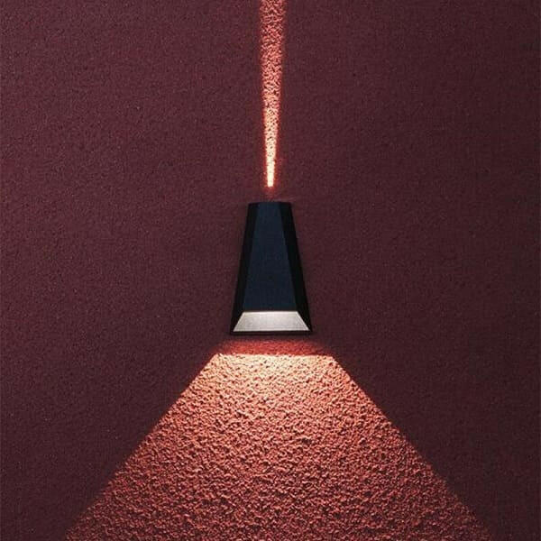 Pyramid Waterproof Wall Lamp | bright&plus