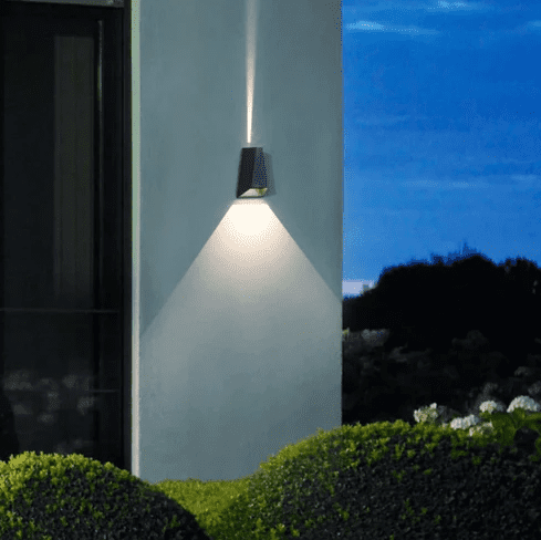 Pyramid Waterproof Wall Lamp | bright&plus