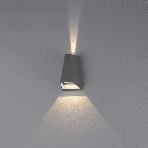 Pyramid Waterproof Wall Lamp | bright&plus