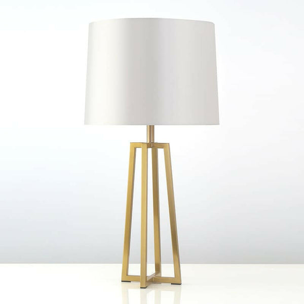 Modern Metal Sofia Table Lamp with LED Bulbs | Knob Switch | AC Power