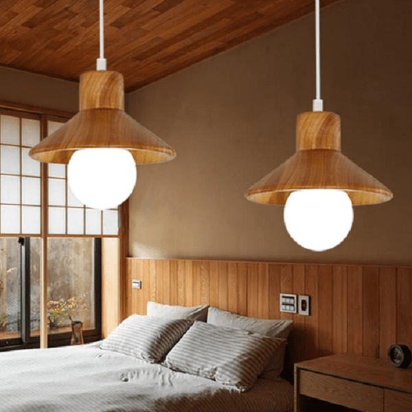 Sud - Wooden Pendant Lamp Nordic Design | bright & plus